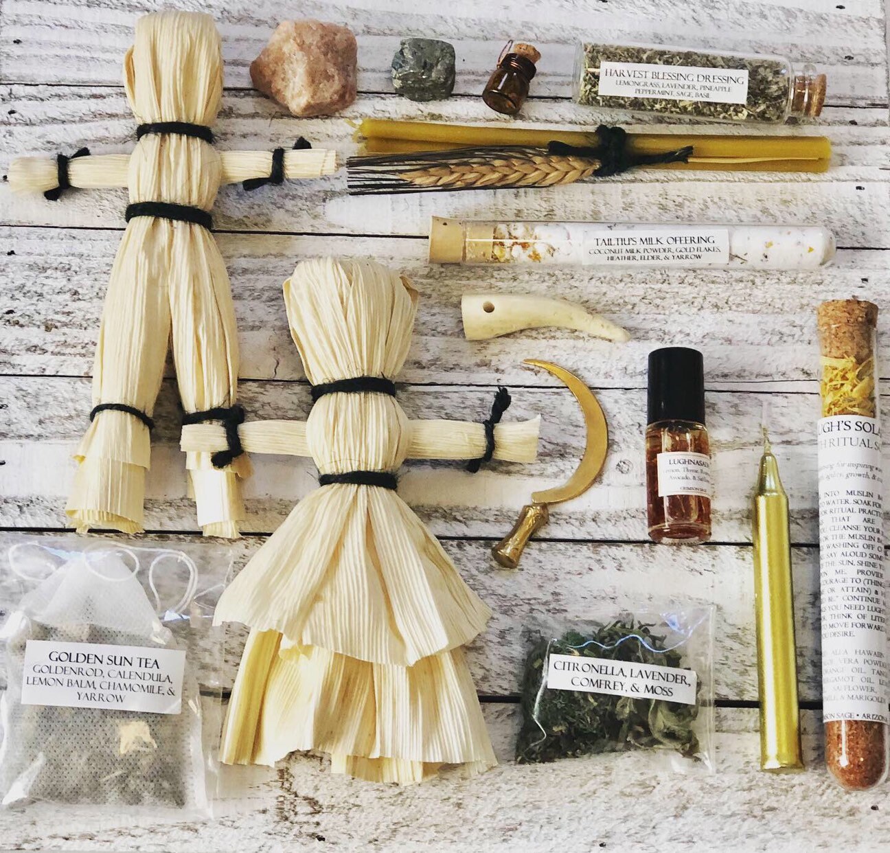 Lughnasadh/Lammas Altar & Rituals Curios Set