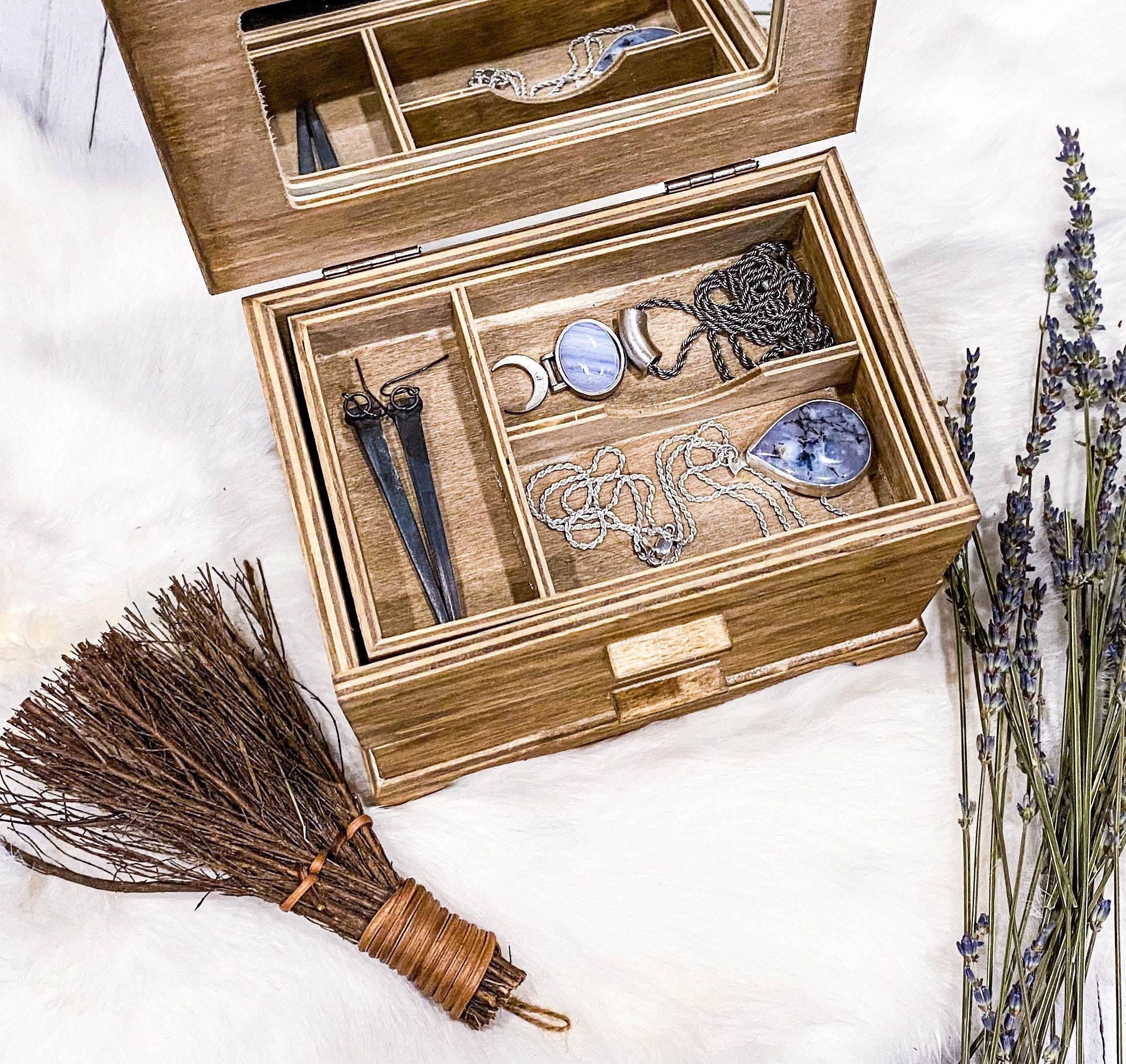 Spring Magick Jewelry & Curios Box