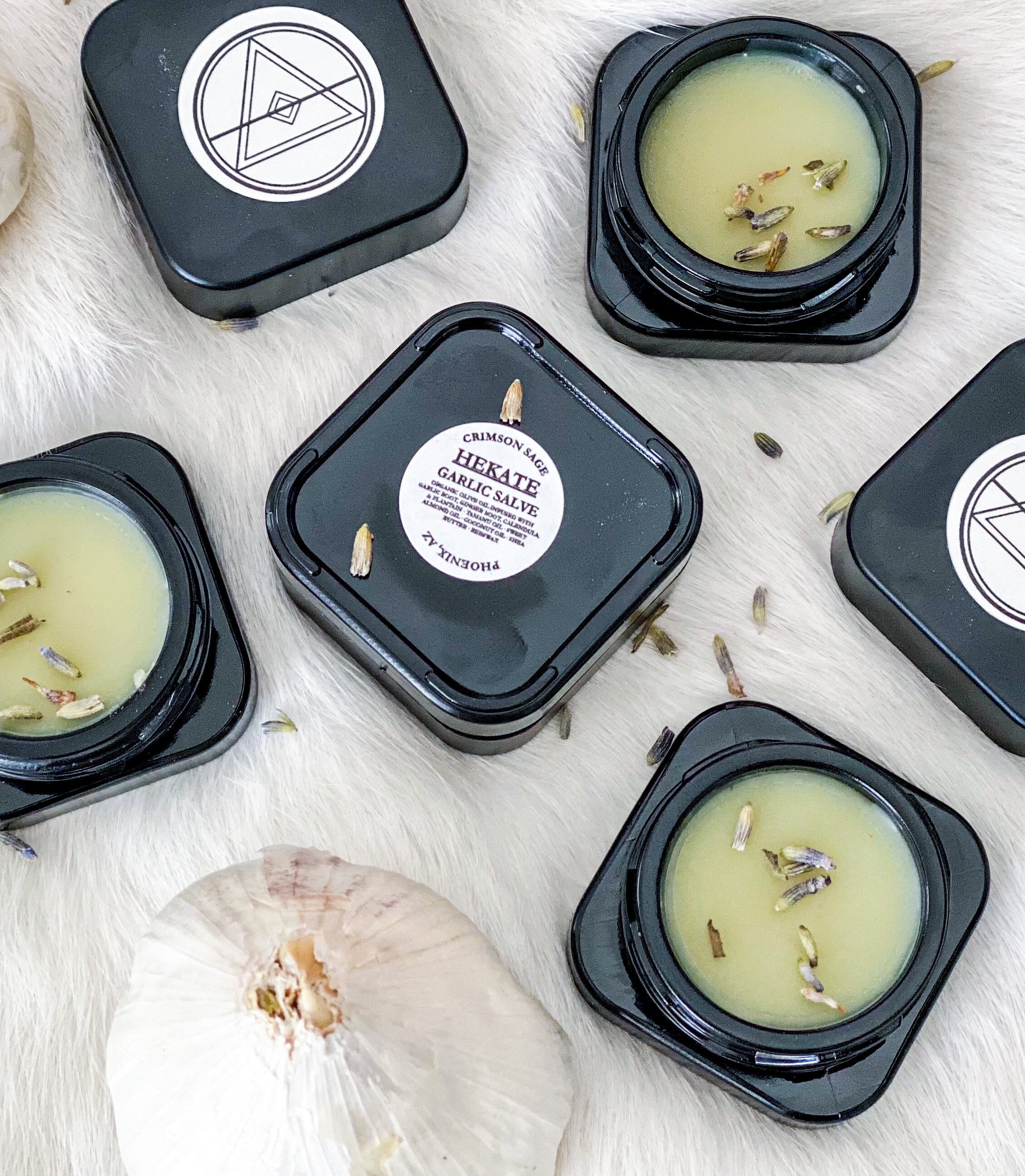Hekate Garlic Salve All Natural Antiseptic Folk Remedy for - Etsy