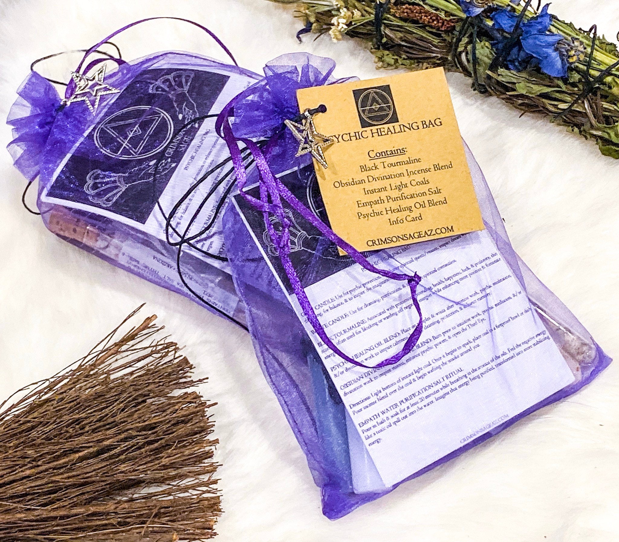 Psychic Healing Mini Ritual Bag