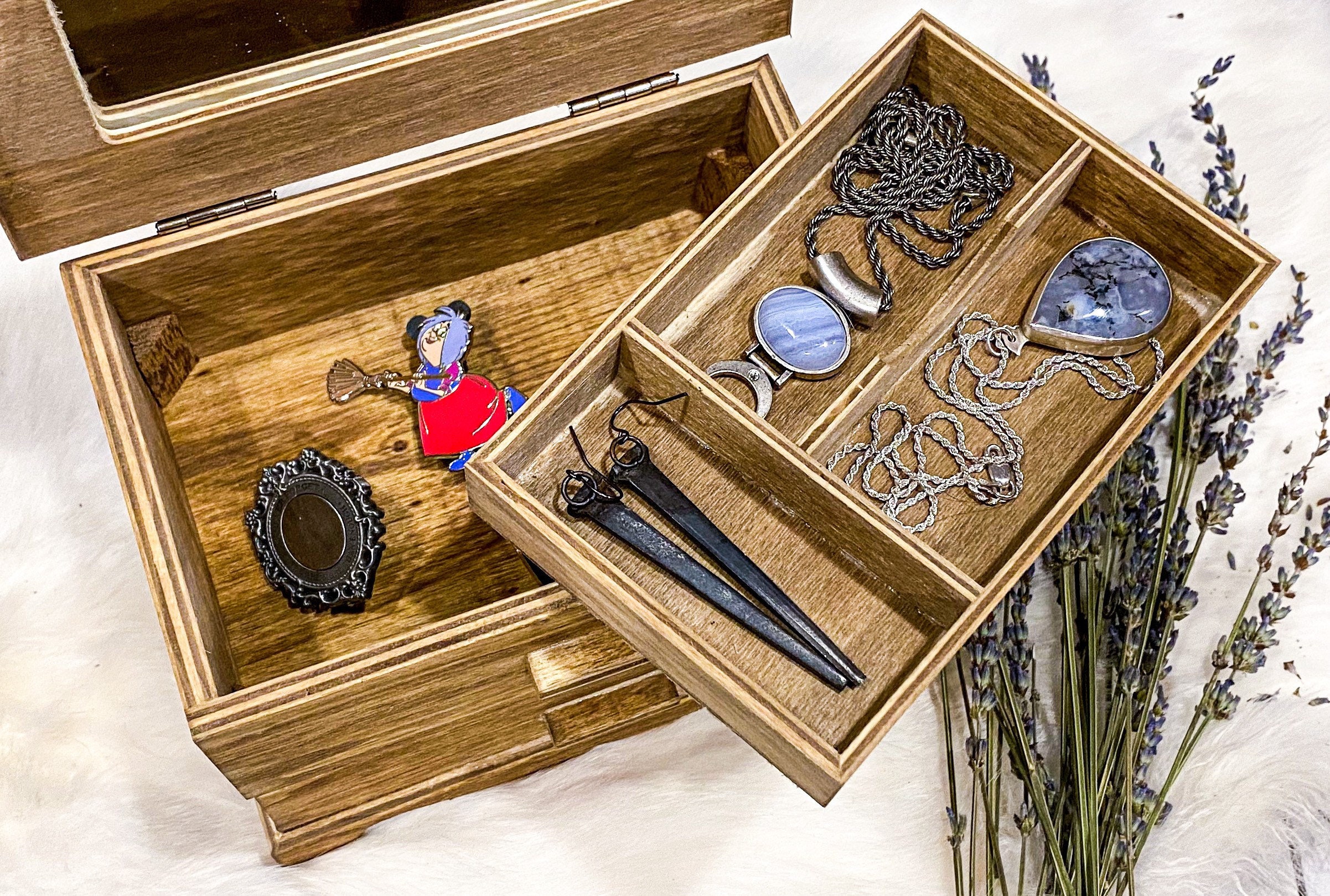 Spring Magick Jewelry & Curios Box