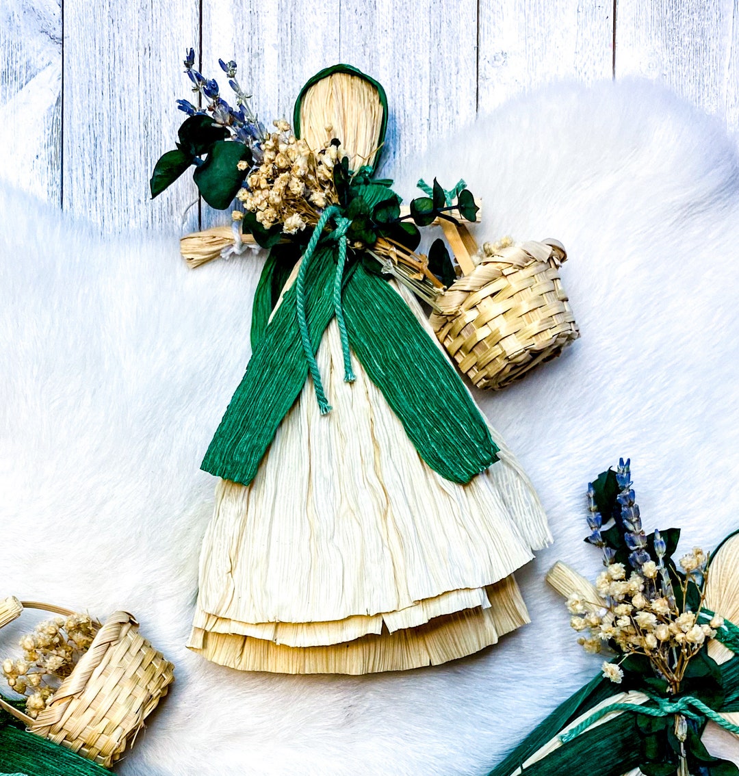 Blodeuwedd Harvest Doll Spring Poppet for Altar / Folk Dolls ...