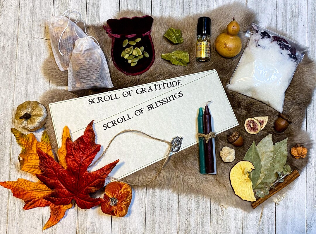 Mabon / Autumn Equinox Altar & Rituals Set / Fall Gift Set - Etsy