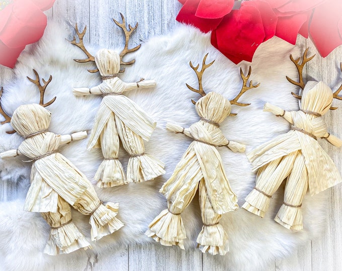 Cernunnos / Horned God Harvest Doll / Handcrafted Poppet / Corn Husk ...