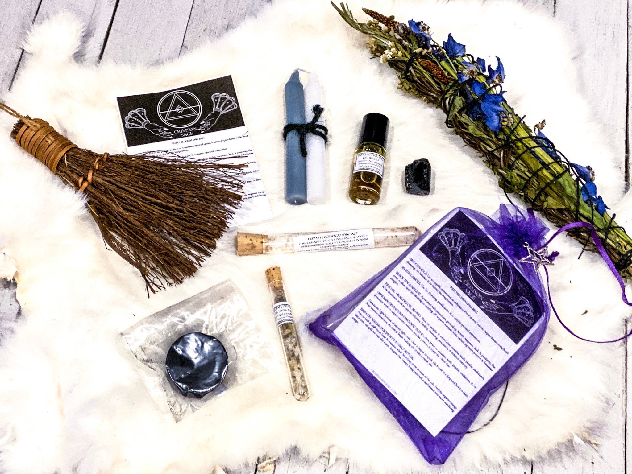 Psychic Healing Mini Ritual Bag