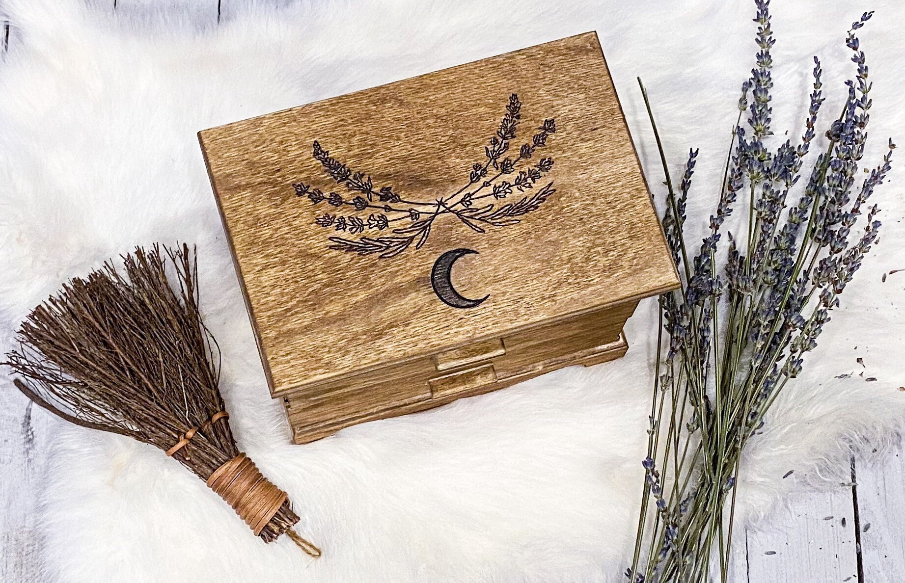 Spring Magick Jewelry & Curios Box