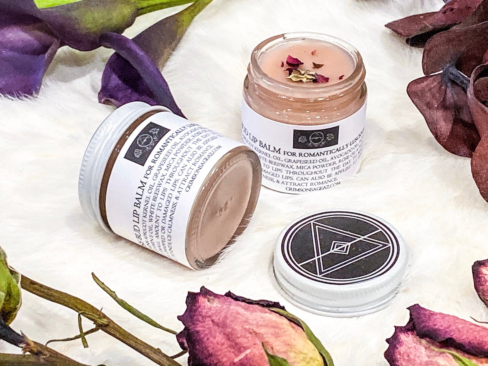 Rose Bud Lip Balm for Romantically Lucious Lips