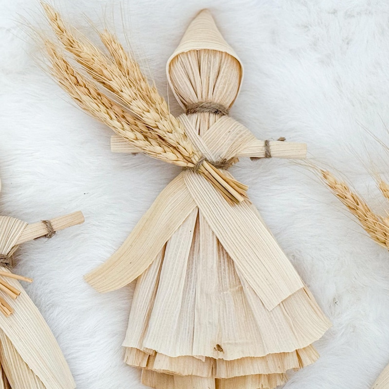 Corn Husk Harvest Witches - Etsy