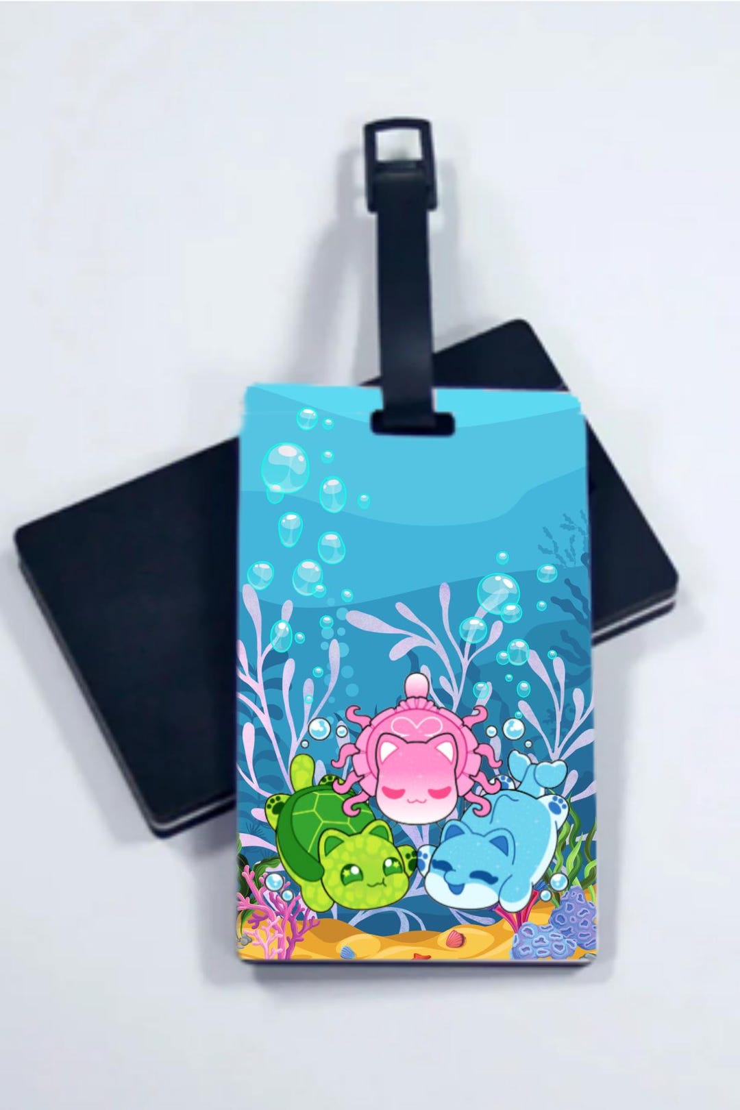 Handmade Aphmau "under the Sea" Inspired Backpack/luggage Tag - Etsy