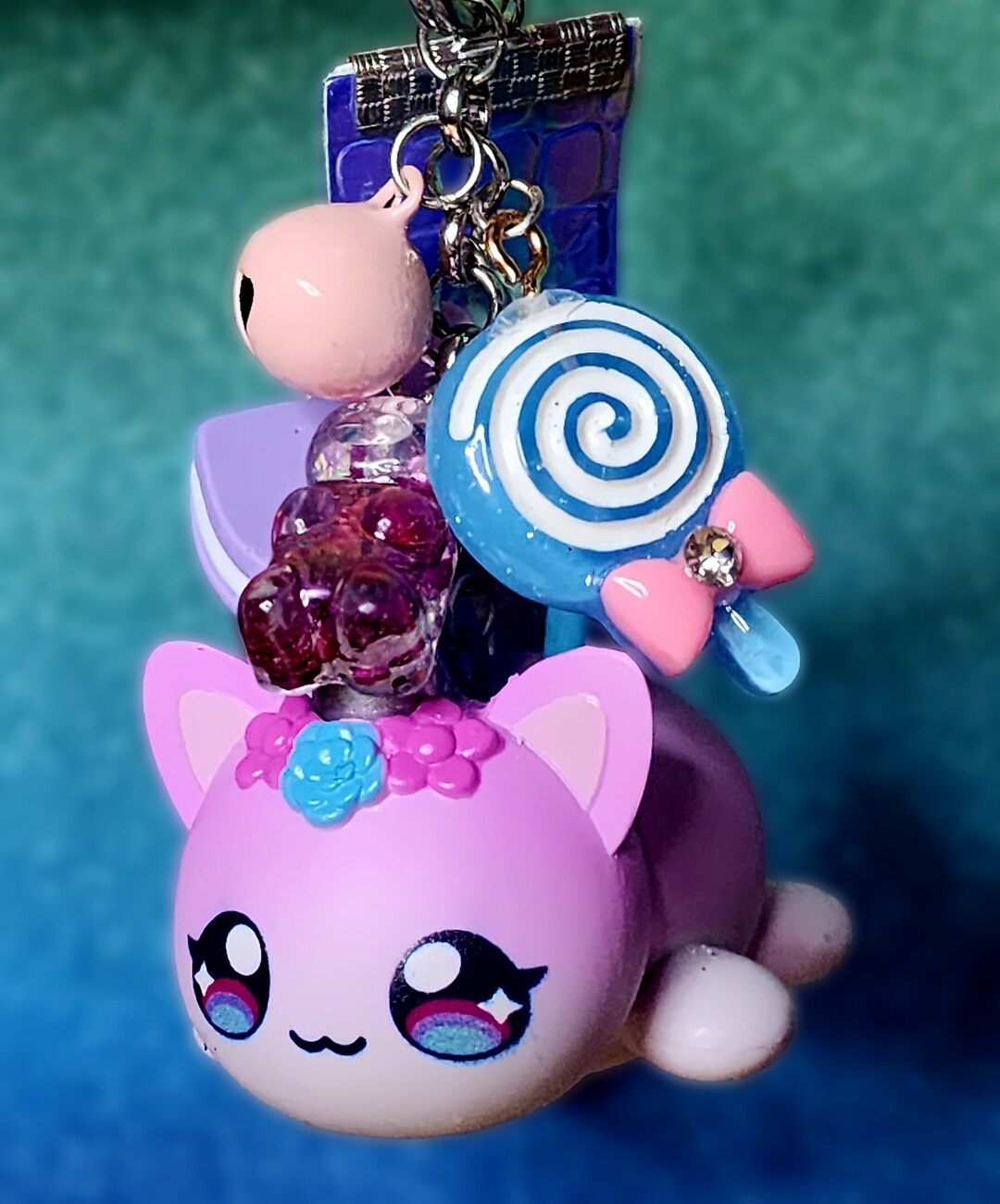 Handmade Aphmau Fairy Cat Keychain With Wristlet - Etsy New Zealand