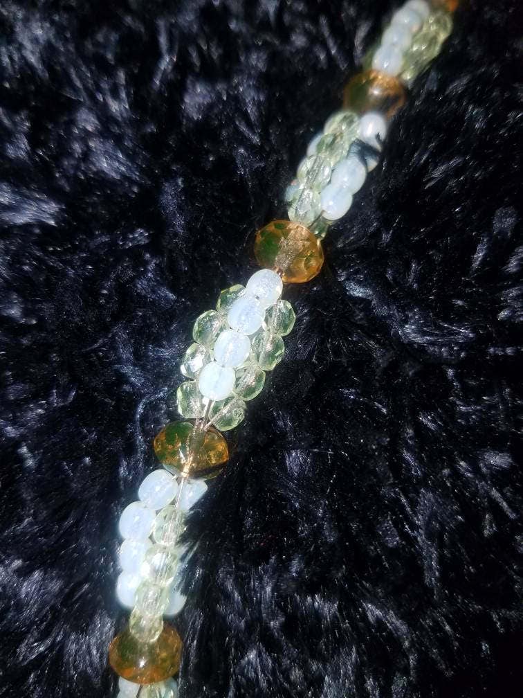 Dreamcicle Vaseline Bracelet - Etsy