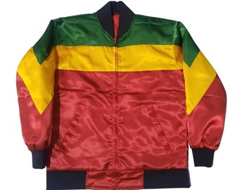 70s Flag Jacket - Etsy