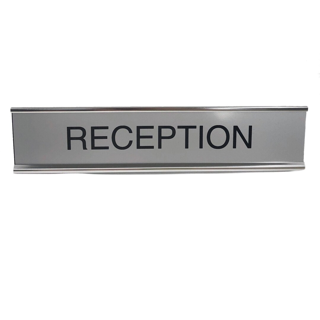 Reception Desk Name Plate the Office TV Show Pam Beesly Dunder - Etsy