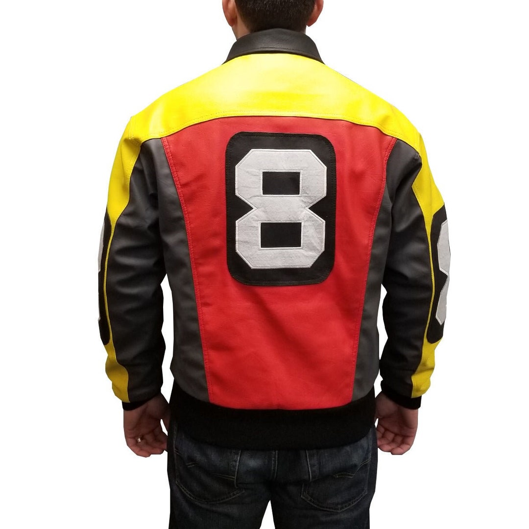 David Puddy 8 Ball Bomber Jacket - Etsy