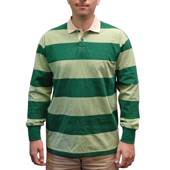 Steve Green Striped Long Sleeve Polo Shirt Costume Blues Clues Etsy