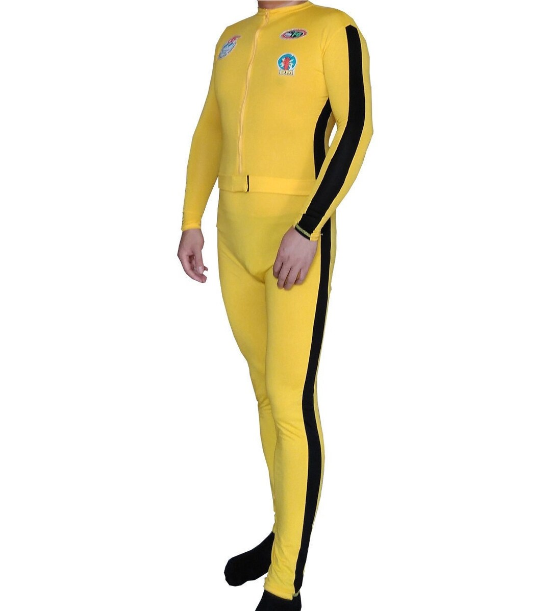 The Bride Deluxe Costume Movie Cosplay Spandex Beatrix Kiddo Suit ...