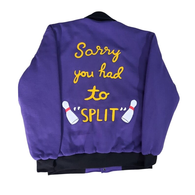 Sorry You Had to Split Jacket - Etsy