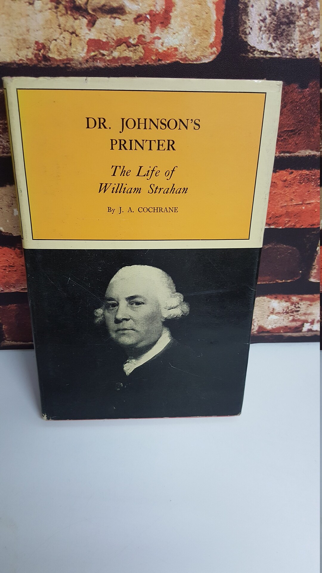 Vintage 1964 Dr Johnsons Drucker The Life of William Strahan JA ...
