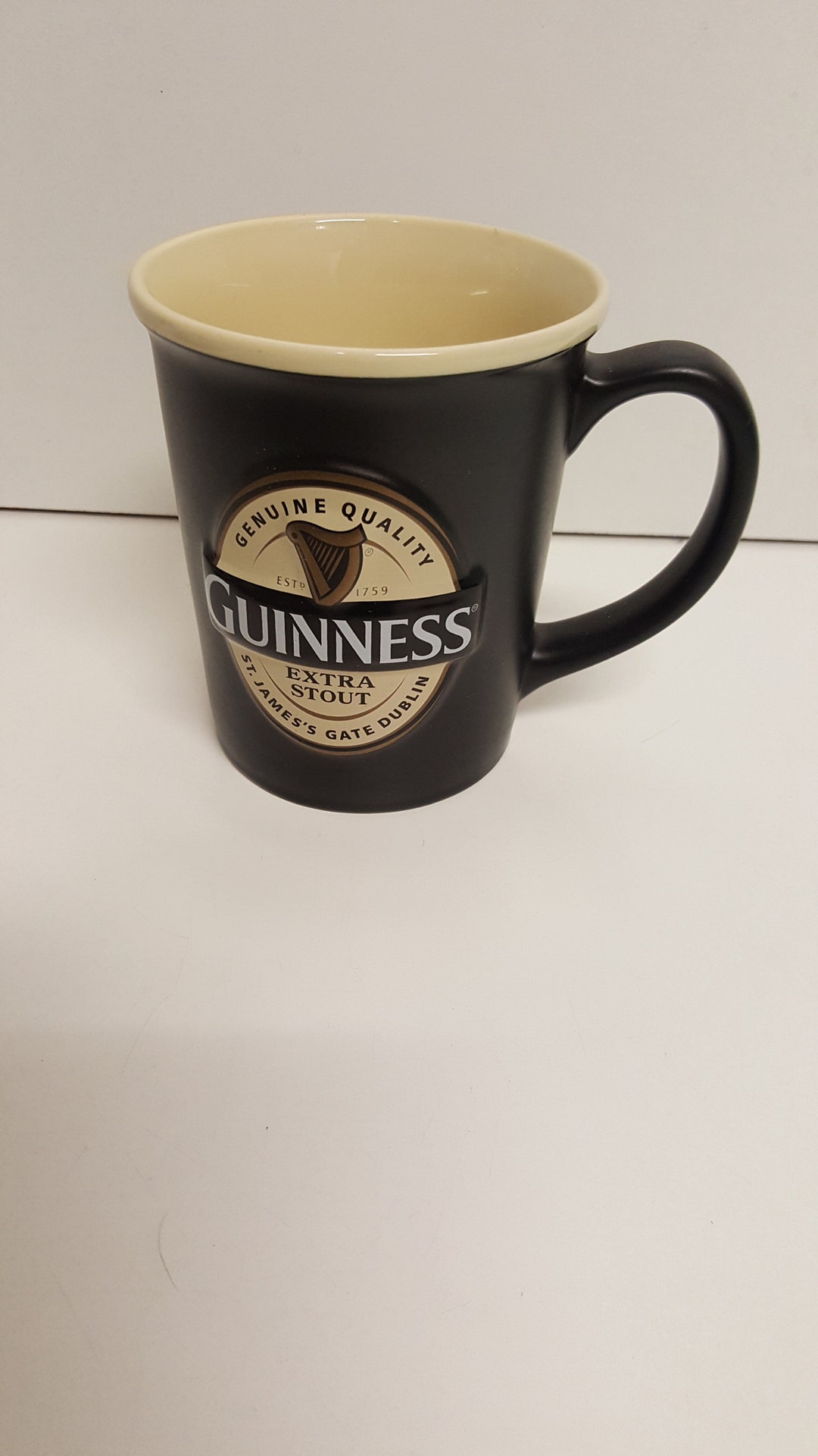 Vintage Memorabilia Guinness Large Coffee Mug 5 Inches - Etsy