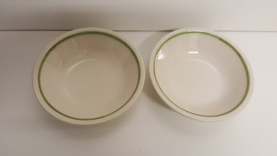 Vintage Biltons Stoneware Set of 2 Soup Pudding Bowls Cream - Etsy