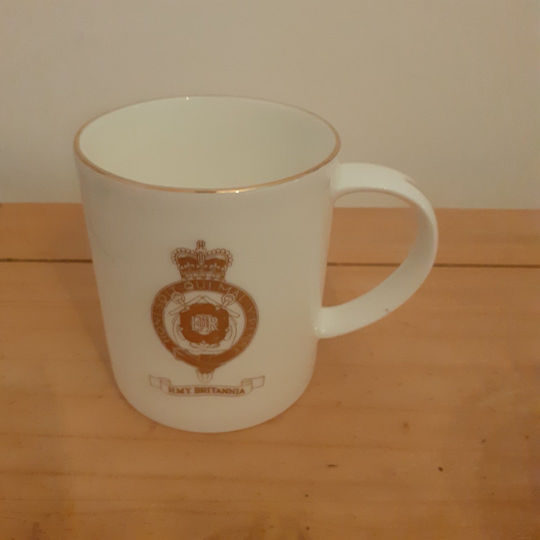 Vintage HMY Britannia Bone China Coffee Mug 3 1/4 Inches - Etsy UK
