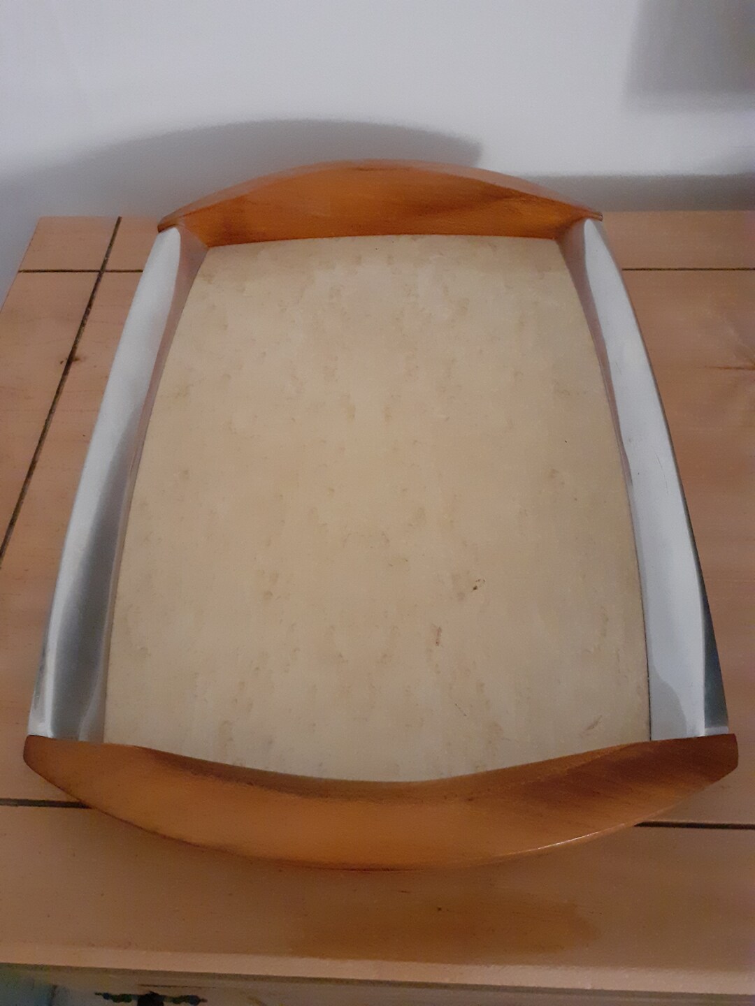 Vintage Picquot Ware Aluminium Wooden Melamine Tray 15 1/2 - Etsy Australia
