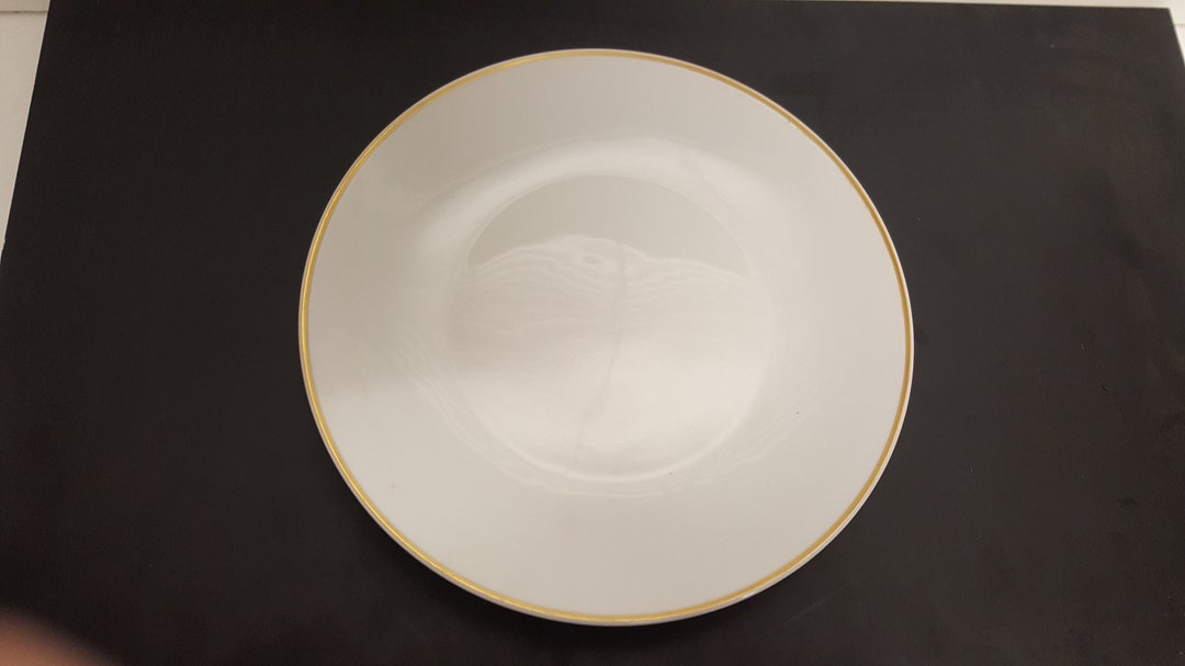 Vintage Rosen Thal Studio China Germany White With Gilt Band Dinner ...