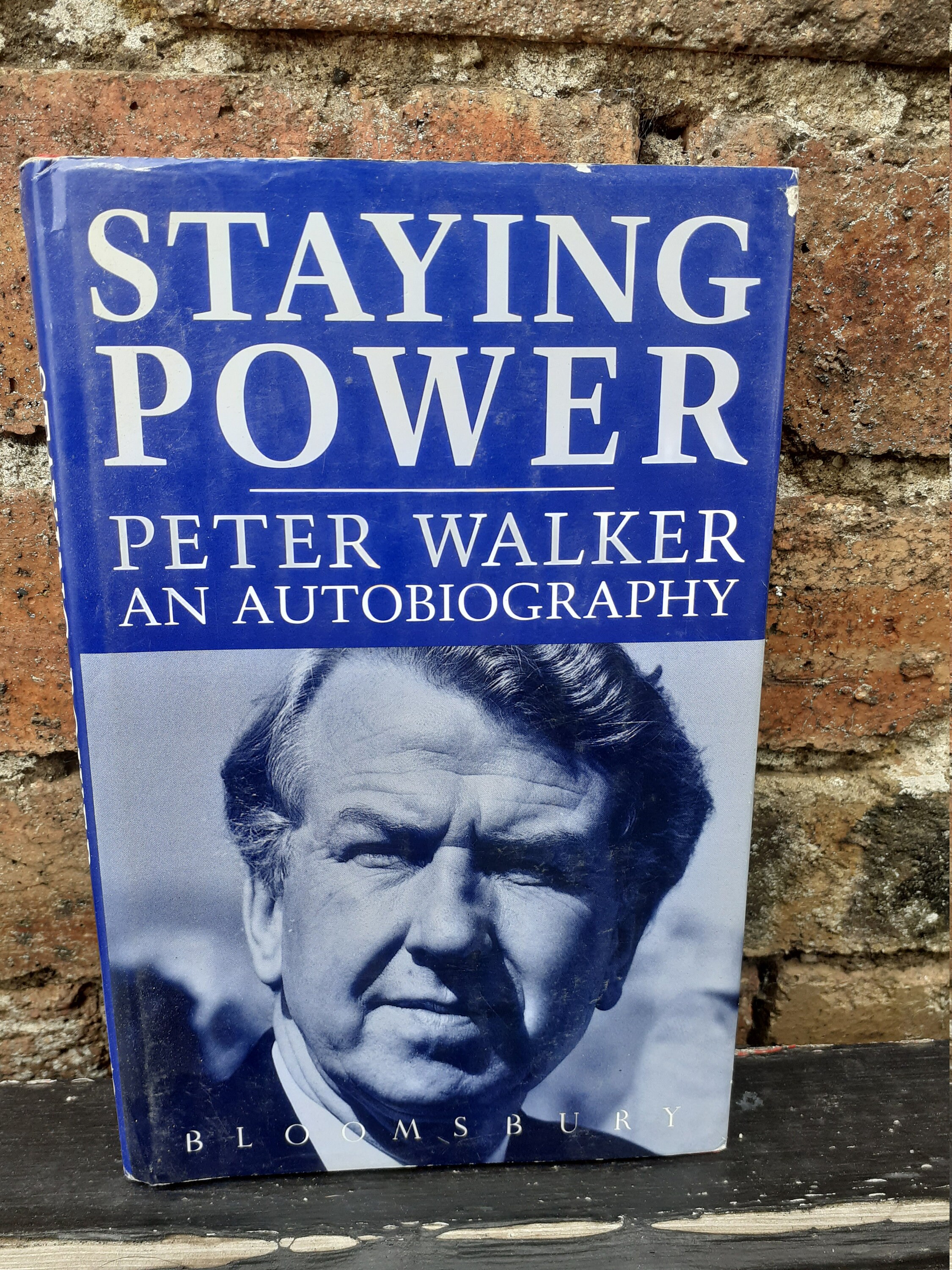 Hardback Book 1991 Staying Power Peter Walker Signed by Author - Etsy