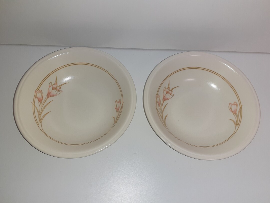 Bilton's / Coloroll Ironstone Tableware Spring Bouquet Pinstripes and ...