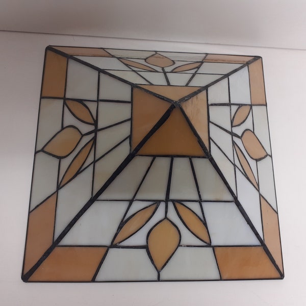 Leaded Glass Panel - Etsy