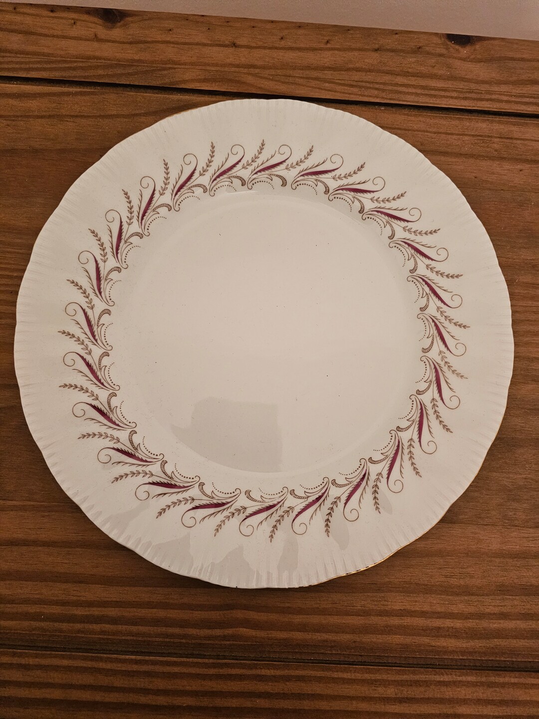 Vintage Royal Standard China Harmony Pattern Dinner Plate 10 1/2 Inches ...
