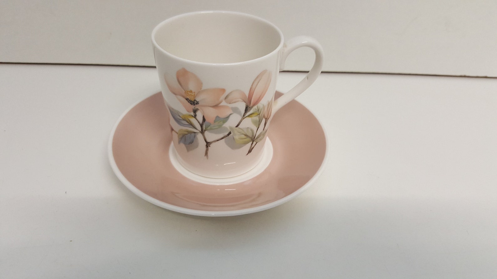 Vintage Royal Adderley Bone China Ophelia Pattern Set of 5 Coffee Cups ...