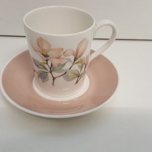 Vintage Royal Adderley Bone China Ophelia Pattern Set of 5 Coffee Cups ...