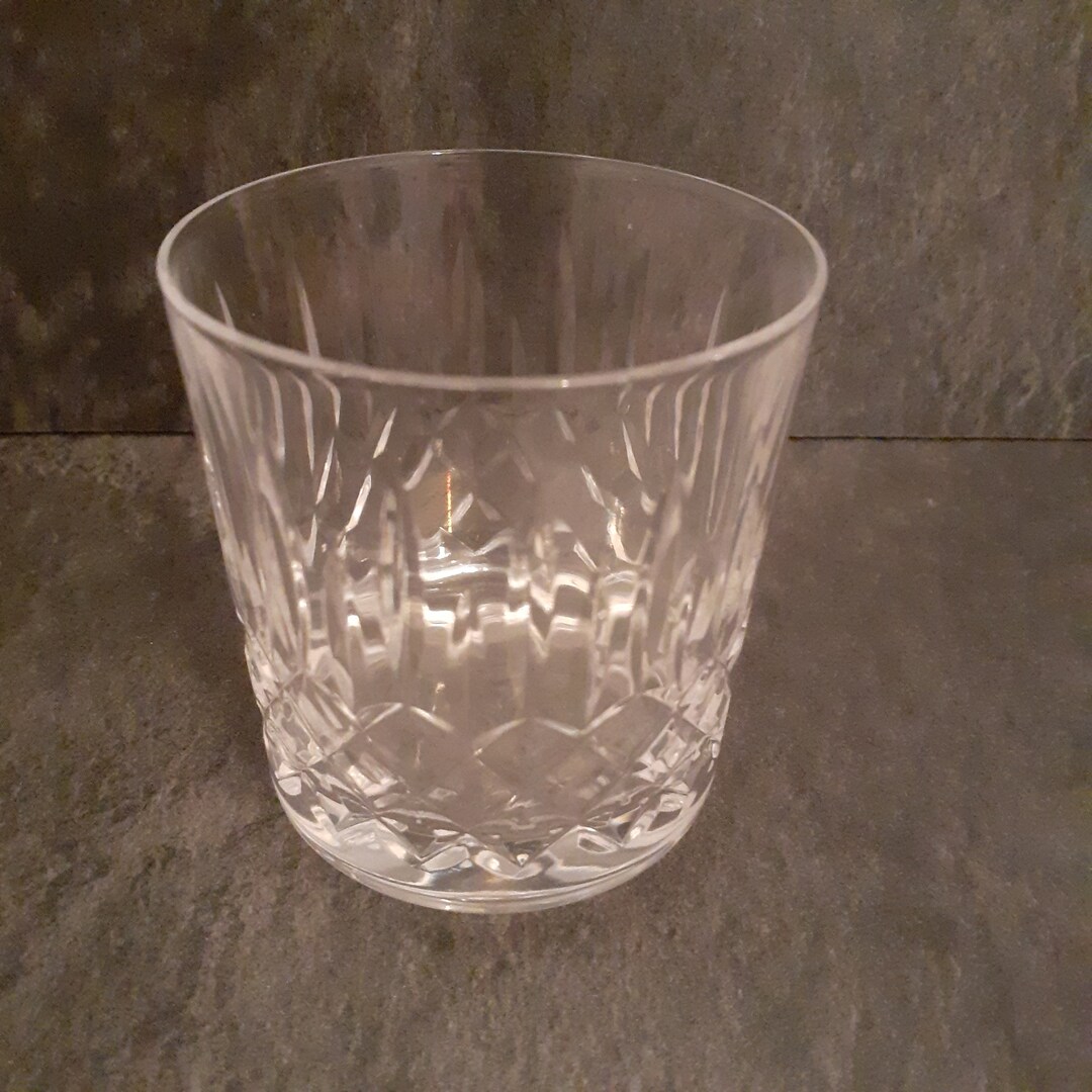 Edinburgh Crystal Appin Pattern Small Old Fashioned / Whiskey Glass 3 ...
