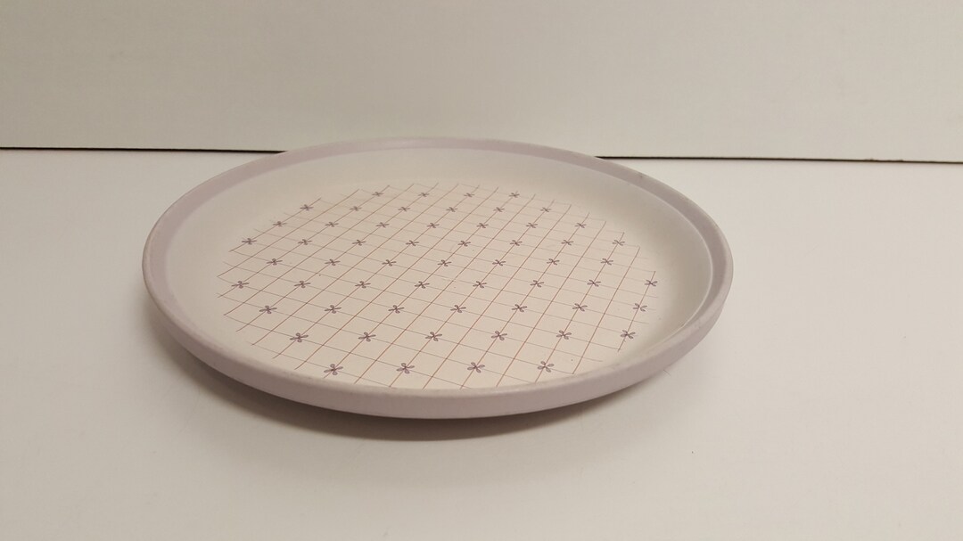 Vintage Hornsea Romantic Pattern Lilac Rimmed Plate 8 1/2 Inches - Etsy