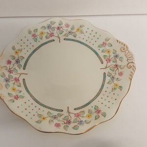 Vintage Foley Bone China Floral Pattern 2524 Set of 6 Trio's Cups ...