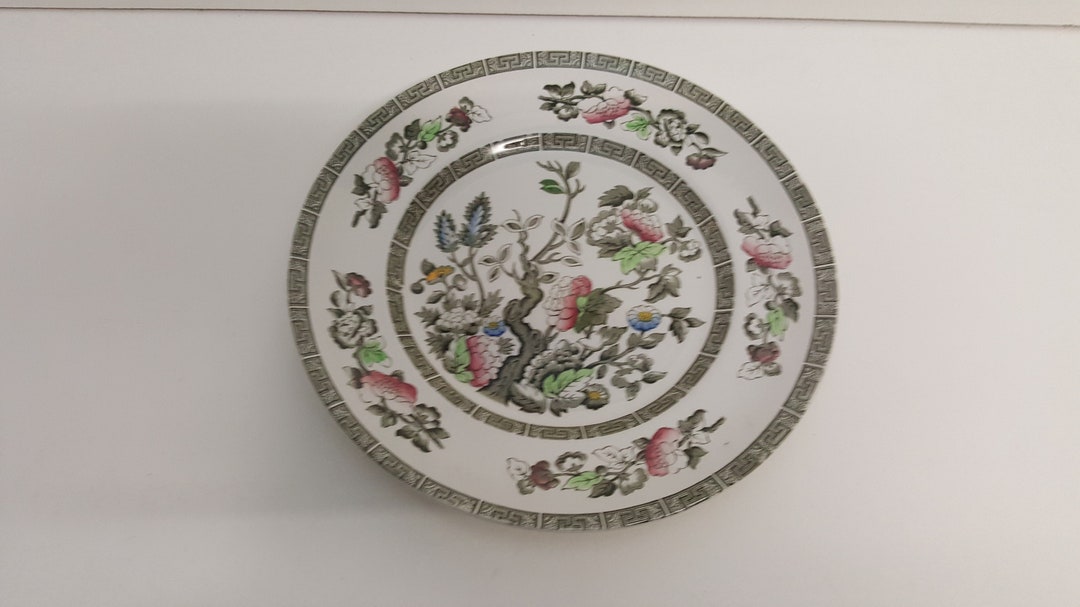 Vintage Ridgway Indian Tree Pattern Dinner Plate 9 7/8 Inches - Etsy
