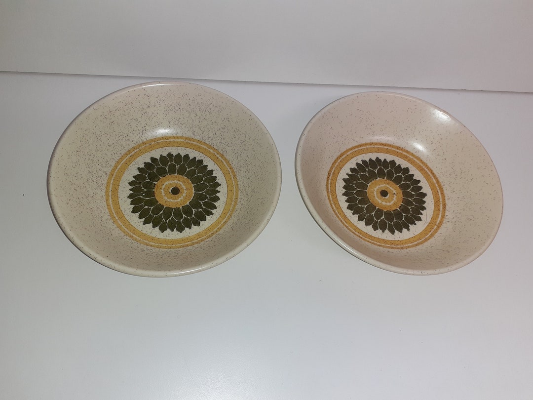 Bilton's Ironstone Tableware Green Yellow Flowers and - Etsy