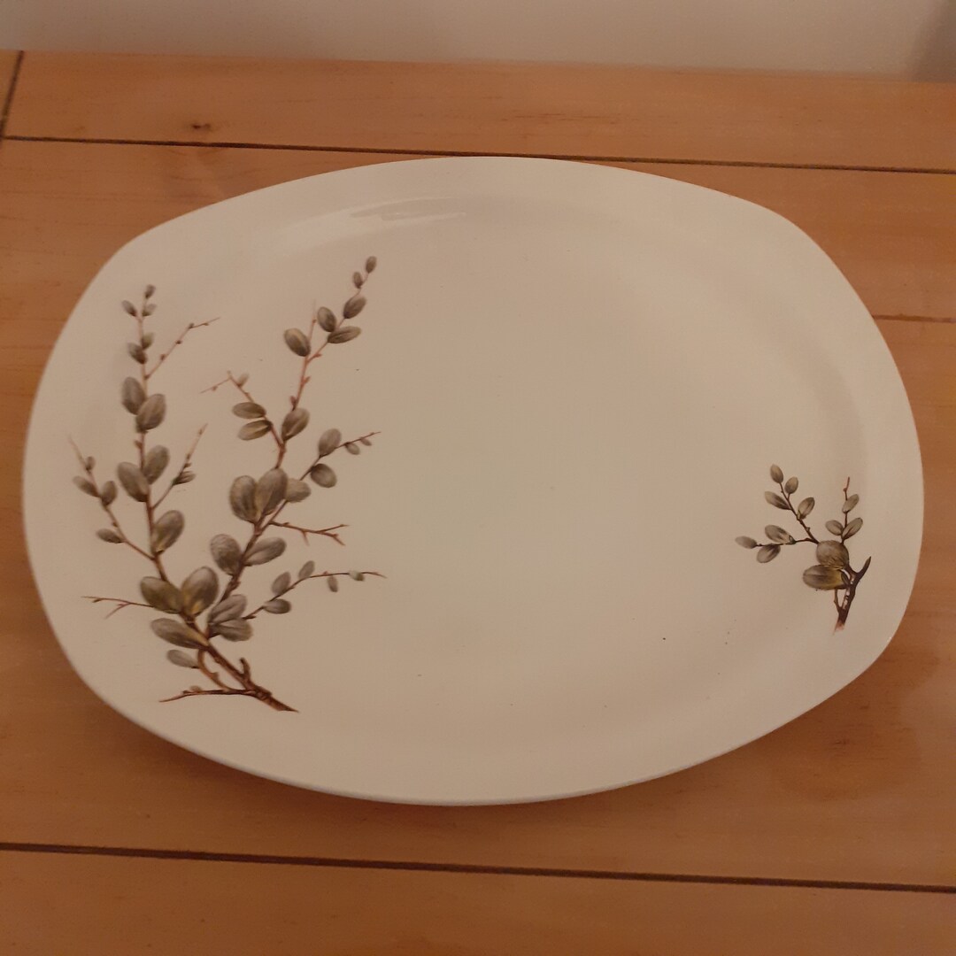 Midwinter China John Russel Pussy Willow Pattern Large Serving Plate 13 ...