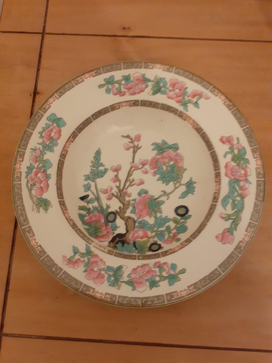 Vintage Myott China Indian Tree Soup Pudding Plate 8 3/4 - Etsy
