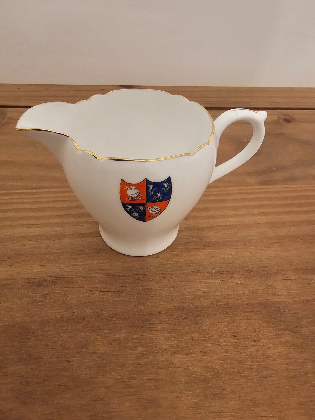 Vintage Shelley Crested China Pembroke College Cambridge Small - Etsy