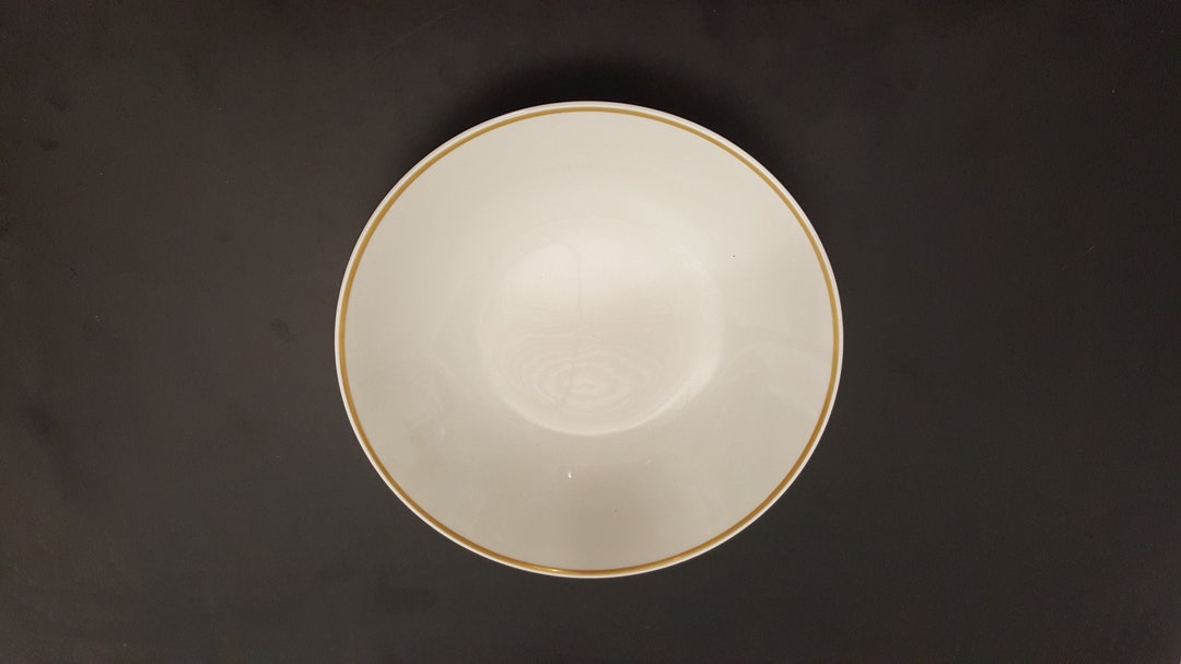 Vintage Rosen Thal Studio China Germany White With Gilt Band Tea Plate ...