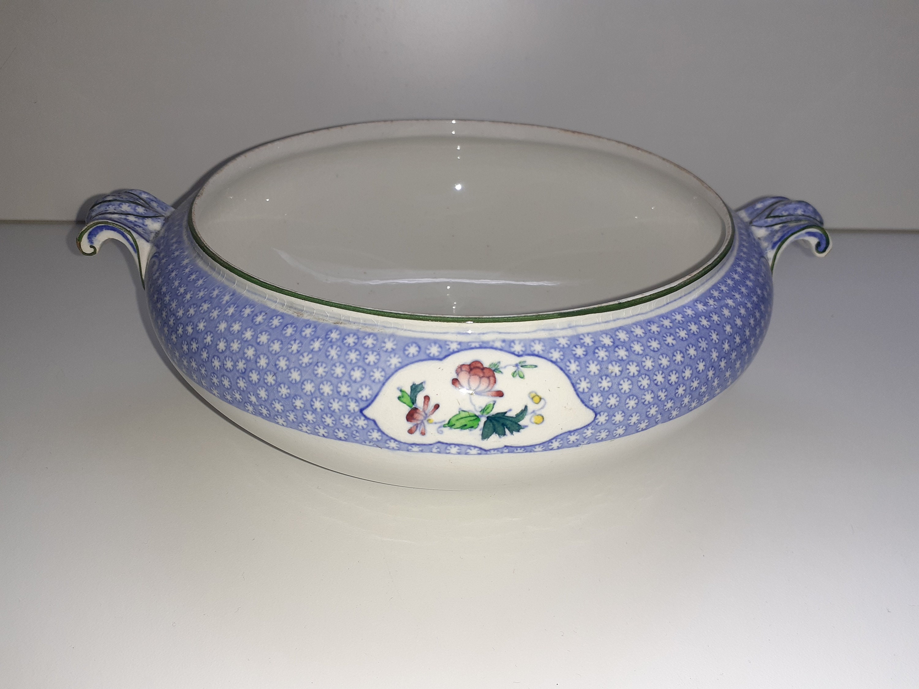 Antique China Ridgway Pottery Ming Pattern Vegetable Serving | Etsy