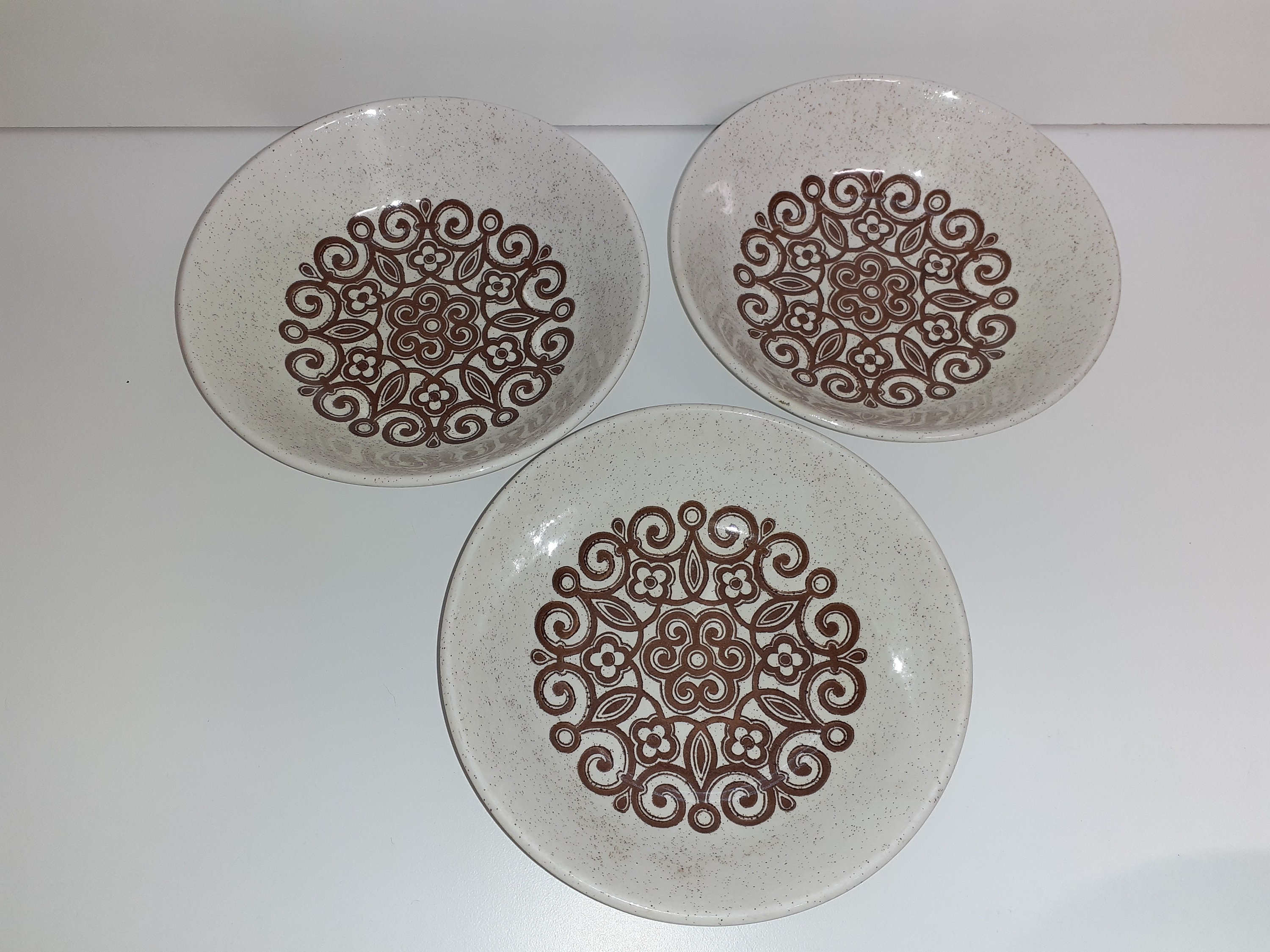 Bilton's Ironstone Tableware Celtic Rose Brown Scrolls and - Etsy