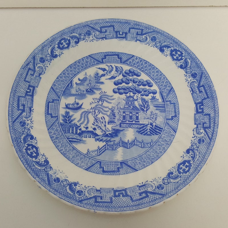 Willow Pattern Plates - Etsy UK