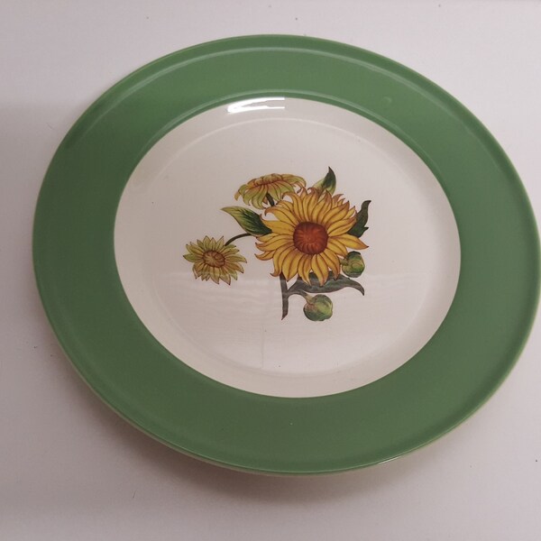 Sunflower Plate - Etsy UK