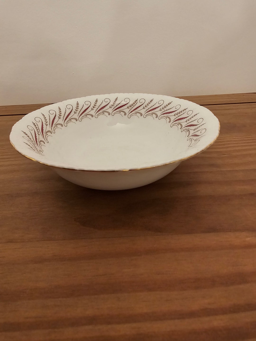 Vintage Royal Standard China Harmony Pattern Soup Pudding Cereal Bowl 6 ...
