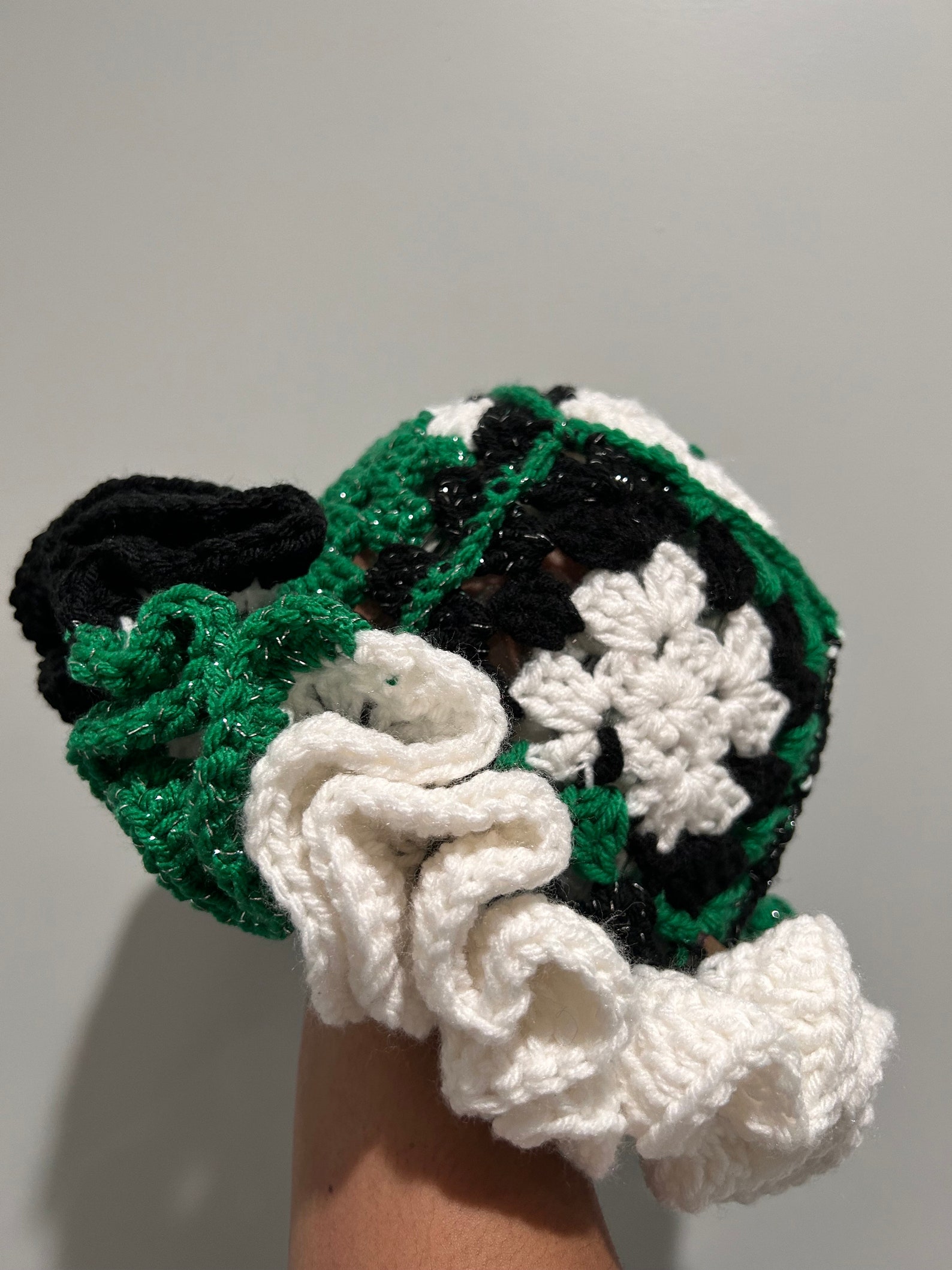 Crochet Ruffle Hat Ruffle Bae Club Celtics Playoff Finals Bucket Hat ...