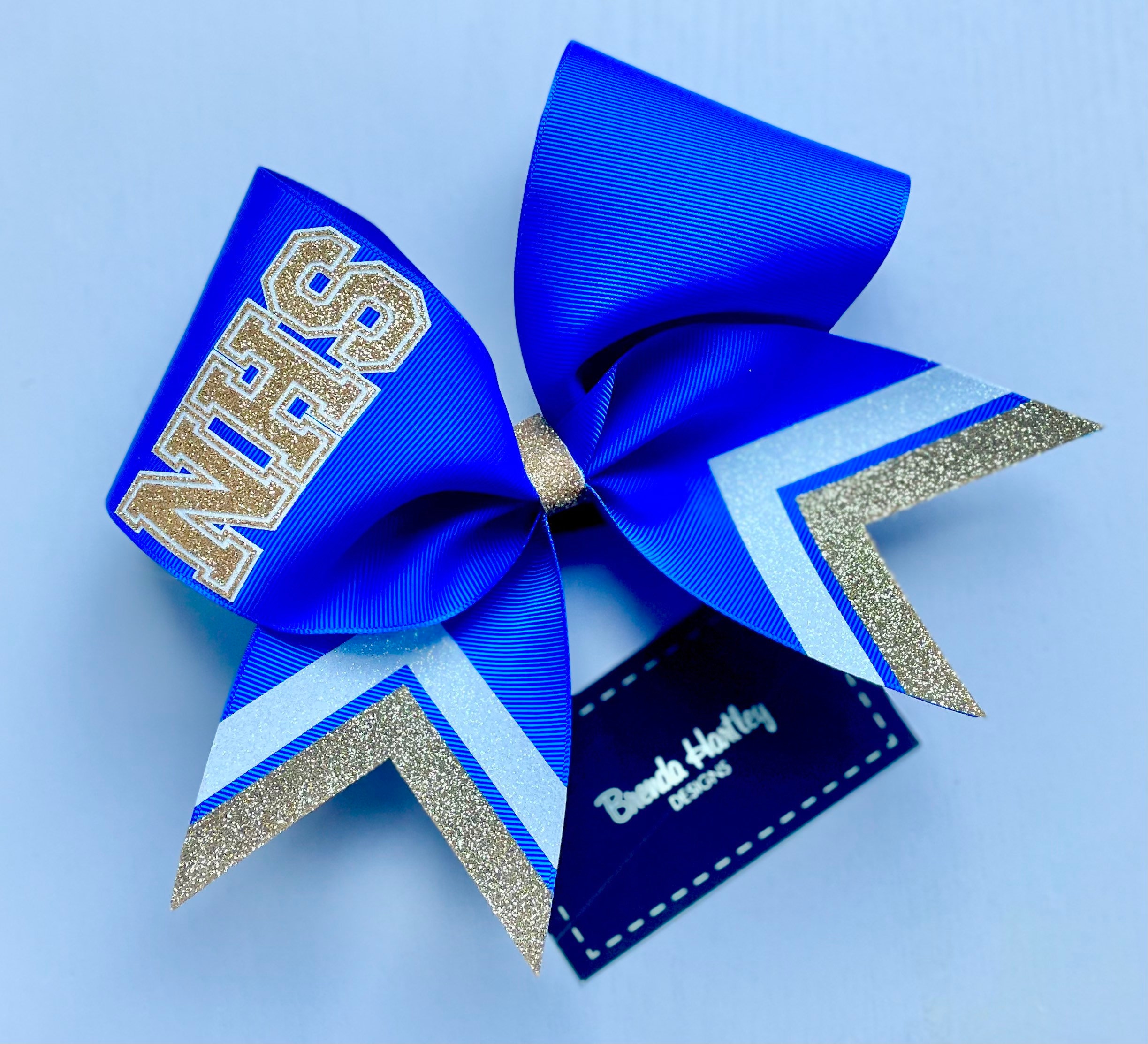 Custom Glitter Grosgrain Ribbon Team Cheer Bow Sideline Cheer - Etsy
