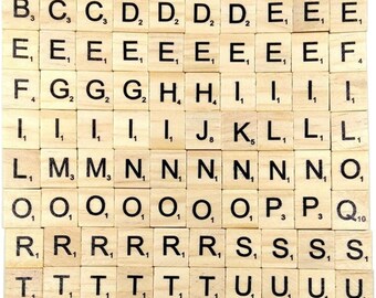 Scrabble Tiles Fabric - Etsy